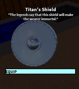 Titan's Shield | ROBLOX Craftwars Wikia | Fandom