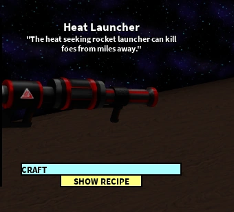 Heat Launcher | ROBLOX Craftwars Wikia | Fandom