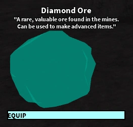 Diamond Ore | ROBLOX Craftwars Wikia | Fandom