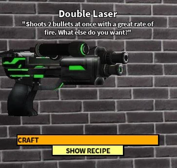 Double Laser | ROBLOX Craftwars Wikia | Fandom