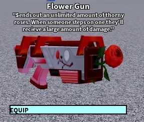 Flower Gun | ROBLOX Craftwars Wikia | Fandom