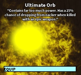 Ultimate Orb | ROBLOX Craftwars Wikia | Fandom