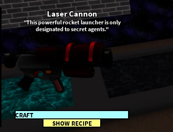 Laser Cannon | ROBLOX Craftwars Wikia | Fandom