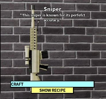 Sniper | ROBLOX Craftwars Wikia | Fandom
