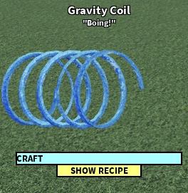 Gravity Coil | ROBLOX Craftwars Wikia | Fandom