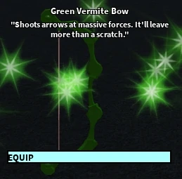 Green Vermite Bow | ROBLOX Craftwars Wikia | Fandom