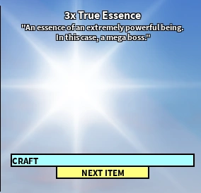 True Essence | ROBLOX Craftwars Wikia | Fandom