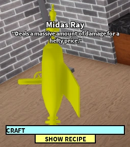 Midas Ray | ROBLOX Craftwars Wikia | Fandom