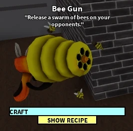 Bee Gun | ROBLOX Craftwars Wikia | Fandom