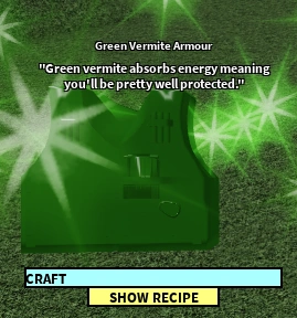 Green Vermite Armour | ROBLOX Craftwars Wikia | Fandom