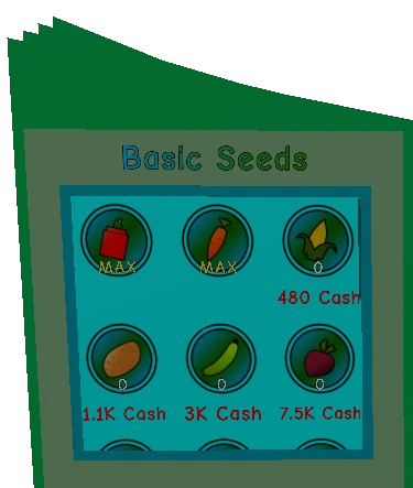 Basic Seeds | Roblox-Crop Farming-Incremental Wiki | Fandom