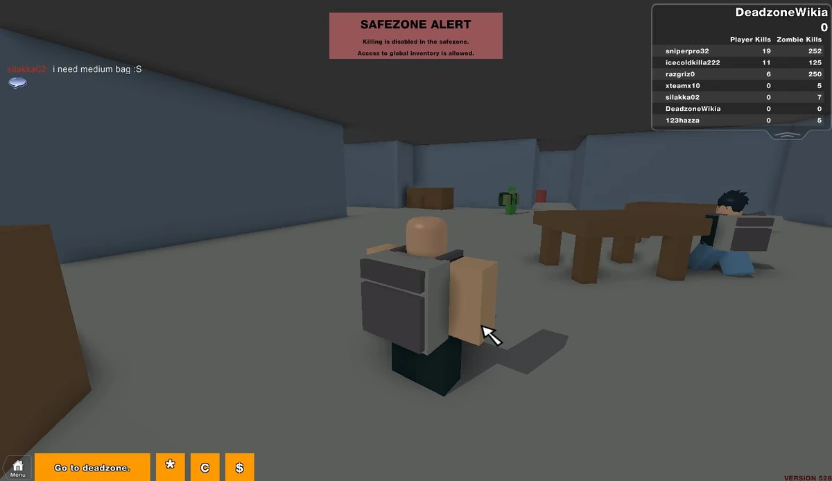 Small Bag | Roblox Deadzone(by zackzak) Wiki | Fandom