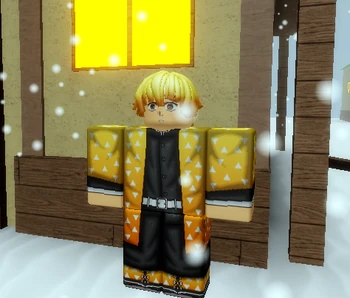 Zenitsu Trainer | Roblox Demon Slayer Wiki | Fandom