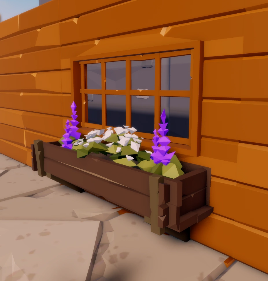 Wooden Flower Planter (Large B) | Roblox Dragon Blade RPG Wiki | Fandom