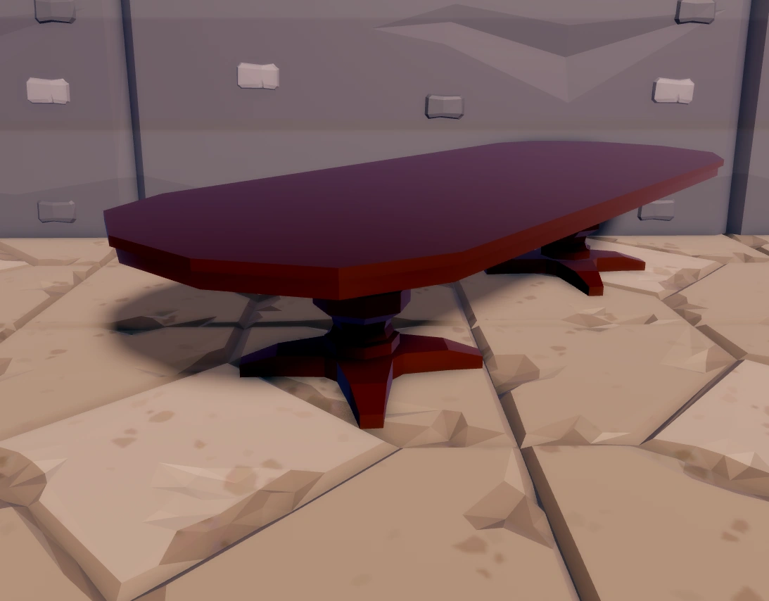 Rounded Dining Table | Roblox Dragon Blade RPG Wiki | Fandom