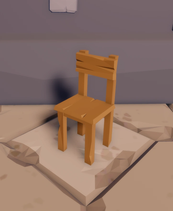 Rustic Wood Chair | Roblox Dragon Blade RPG Wiki | Fandom