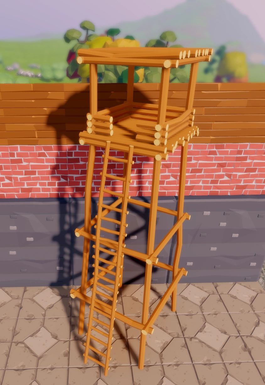 Wood Watch Tower | Roblox Dragon Blade RPG Wiki | Fandom