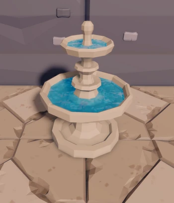 Round Garden Fountain | Roblox Dragon Blade RPG Wiki | Fandom