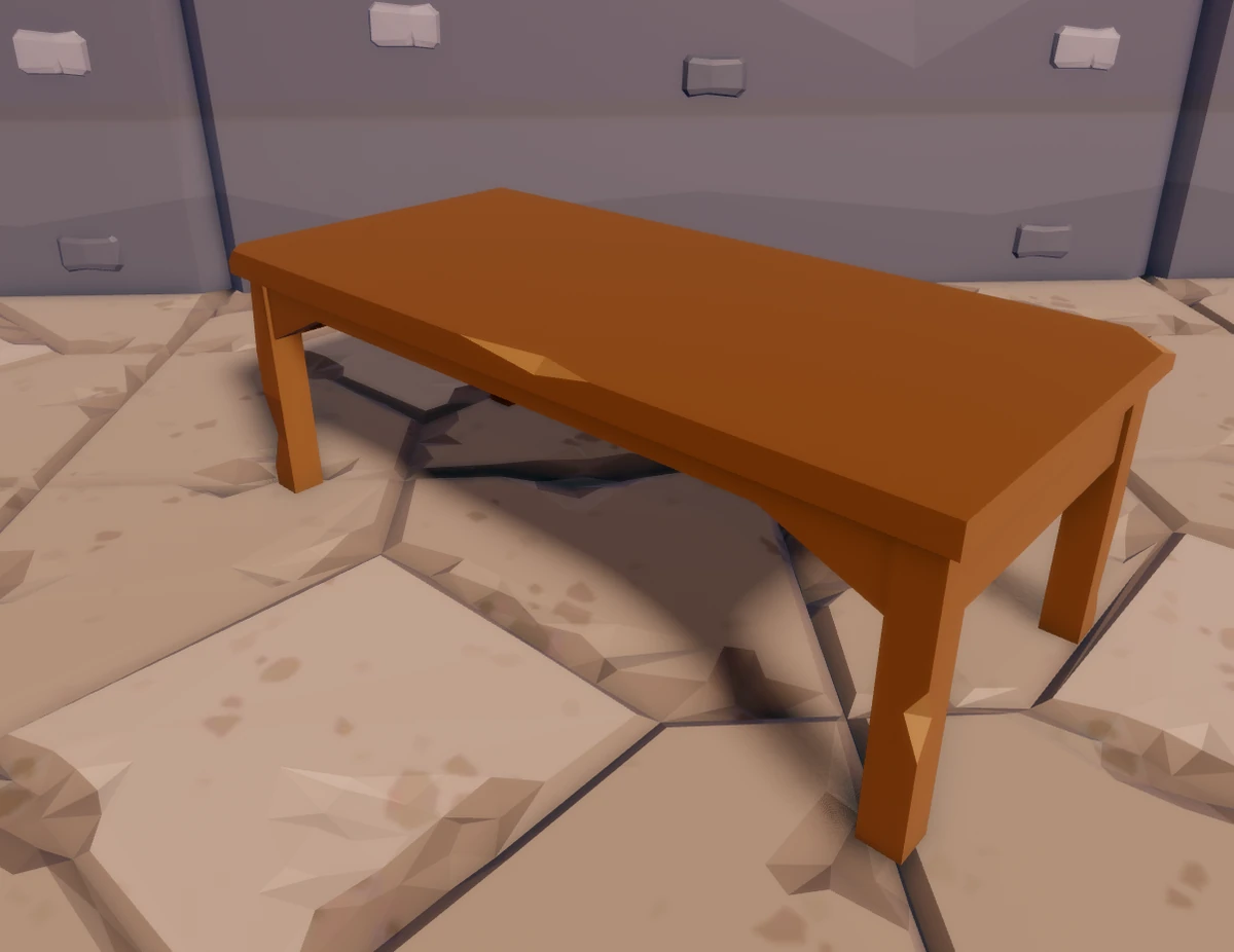 Simple Wood Table | Roblox Dragon Blade RPG Wiki | Fandom