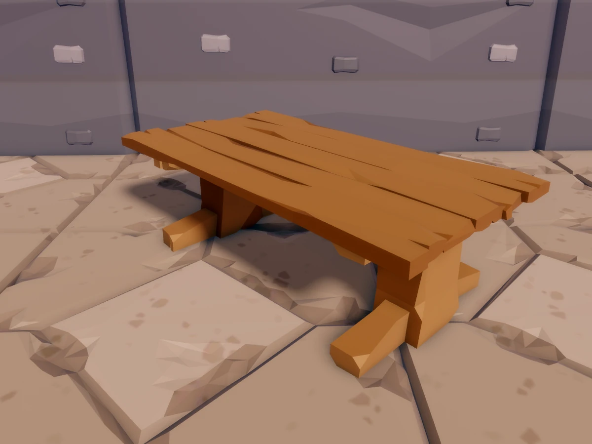 Rustic Dinner Table | Roblox Dragon Blade RPG Wiki | Fandom