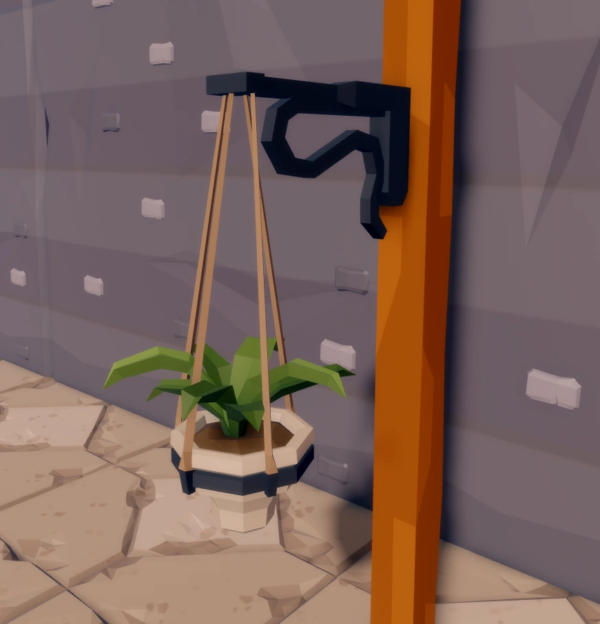 Stone Hanging Planter (Fern) | Roblox Dragon Blade RPG Wiki | Fandom