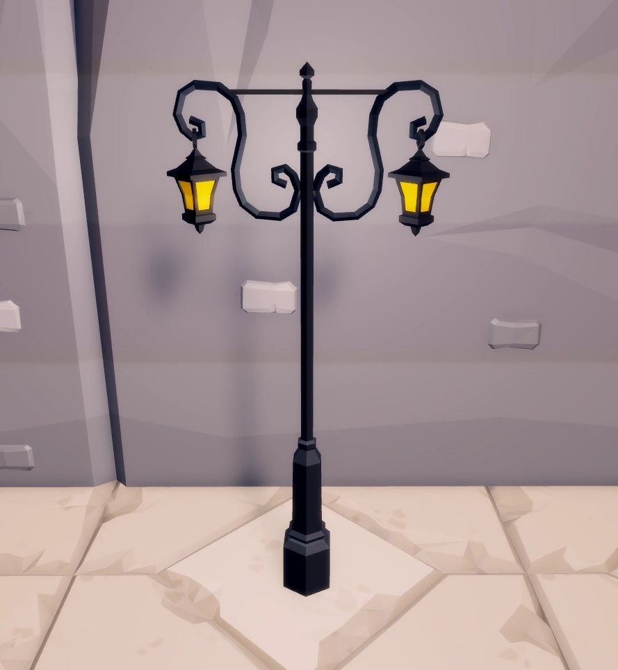 Iron Double Lamppost | Roblox Dragon Blade RPG Wiki | Fandom
