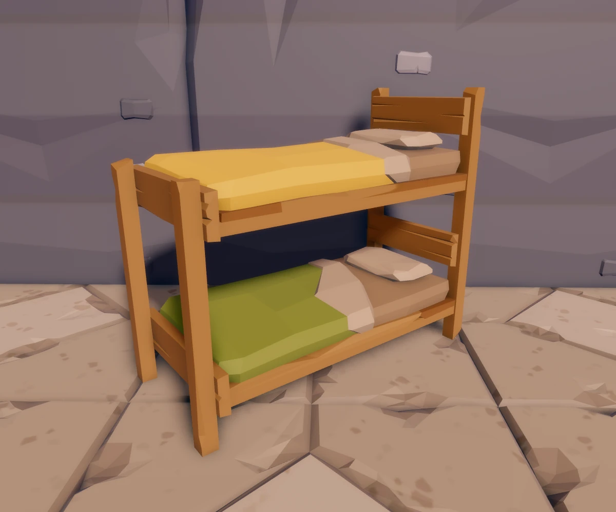 Wooden Bunk Bed | Roblox Dragon Blade RPG Wiki | Fandom