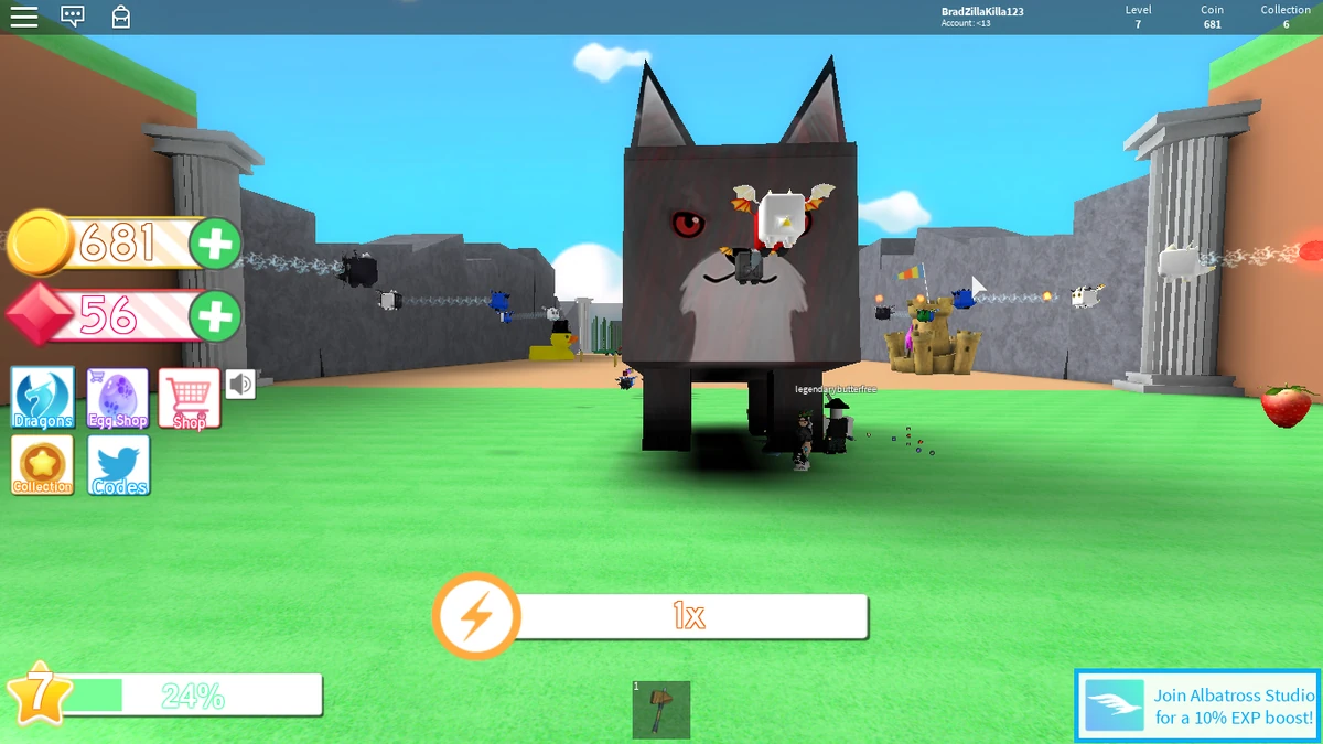 Dark Fox | Roblox dragon simulator Wiki | Fandom