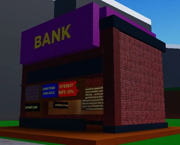 Bank | Roblox : DWARVES VS ZOMBIES Wiki | Fandom