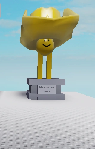 Big Cowboy Statue | Roblox Eg! Wiki | Fandom