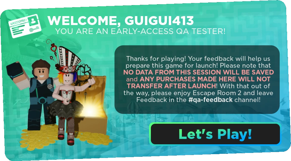 Escape Room 2 Beta | Roblox Escape Room Official Wiki | Fandom