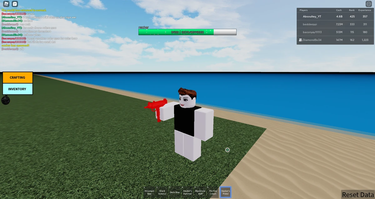 Nacker's Tier | Roblox: Exotic Craftwars Wiki | Fandom