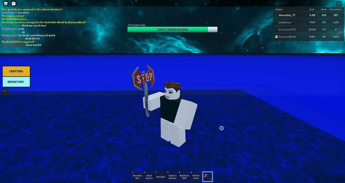 Stop sign axe | Roblox: Exotic Craftwars Wiki | Fandom