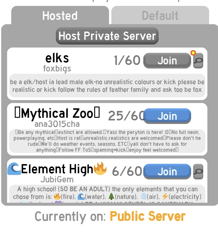 Roleplay Servers | Feather Family Wiki | Fandom