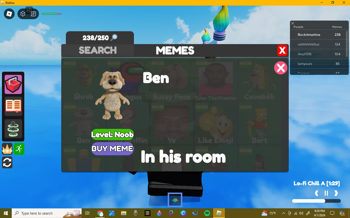 Ben/gallery | Roblox find-the-memes Wiki | Fandom