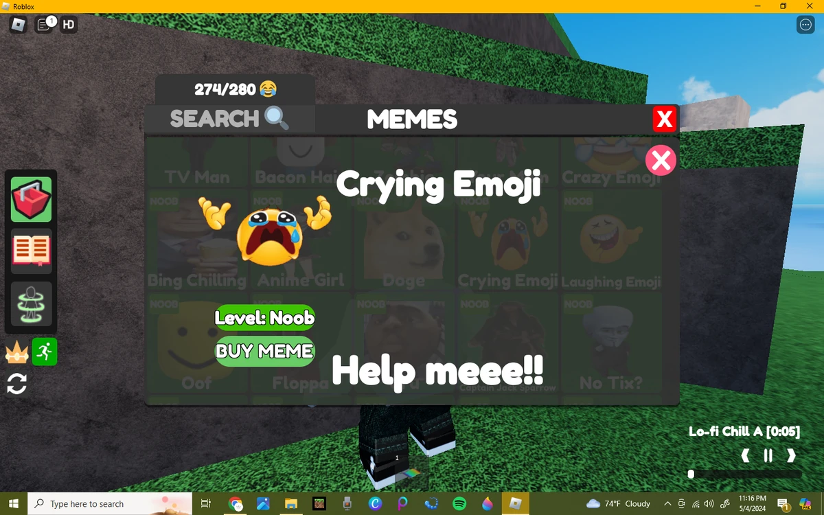 Crying Emoji/gallery | Roblox find-the-memes Wiki | Fandom