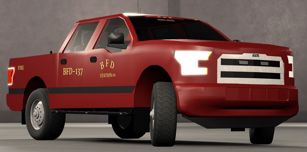 BFD Pickup Truck | Firestorm (Roblox) Wiki | Fandom