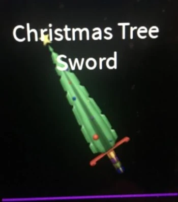 Christmas Tree Sword | Roblox Forge of Fire Wiki | Fandom