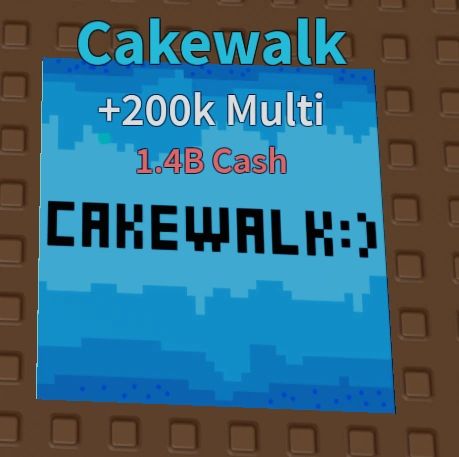 Cakewalk | Roblox Funny jjt button simulator Wiki | Fandom