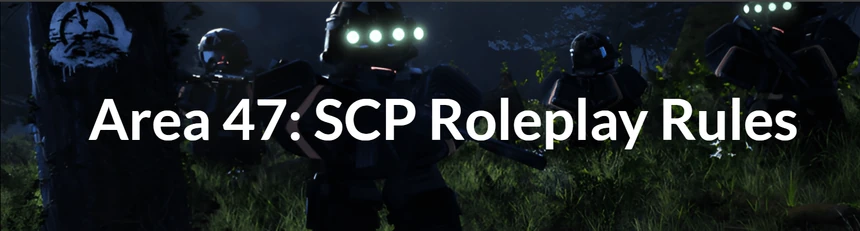 Game Rules | Roblox Game Area-47 Wiki | Fandom