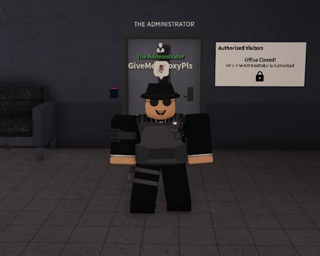 The Administrator | Roblox Game Area-47 Wiki | Fandom