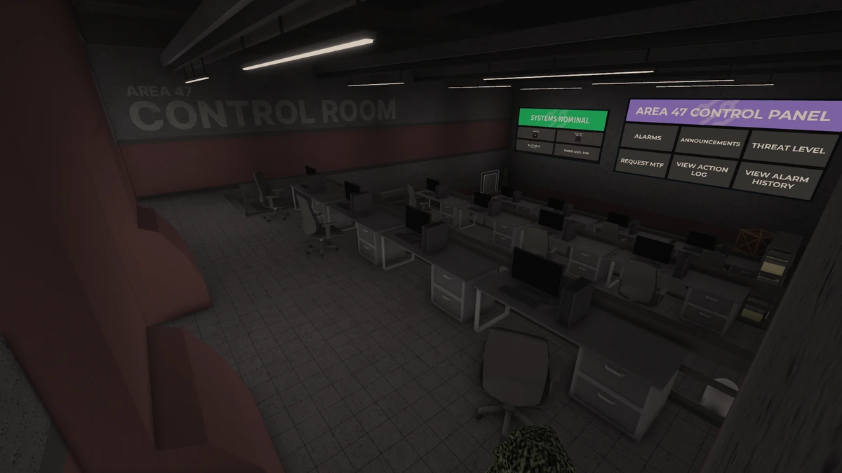 Control Room | Roblox Game Area-47 Wiki | Fandom