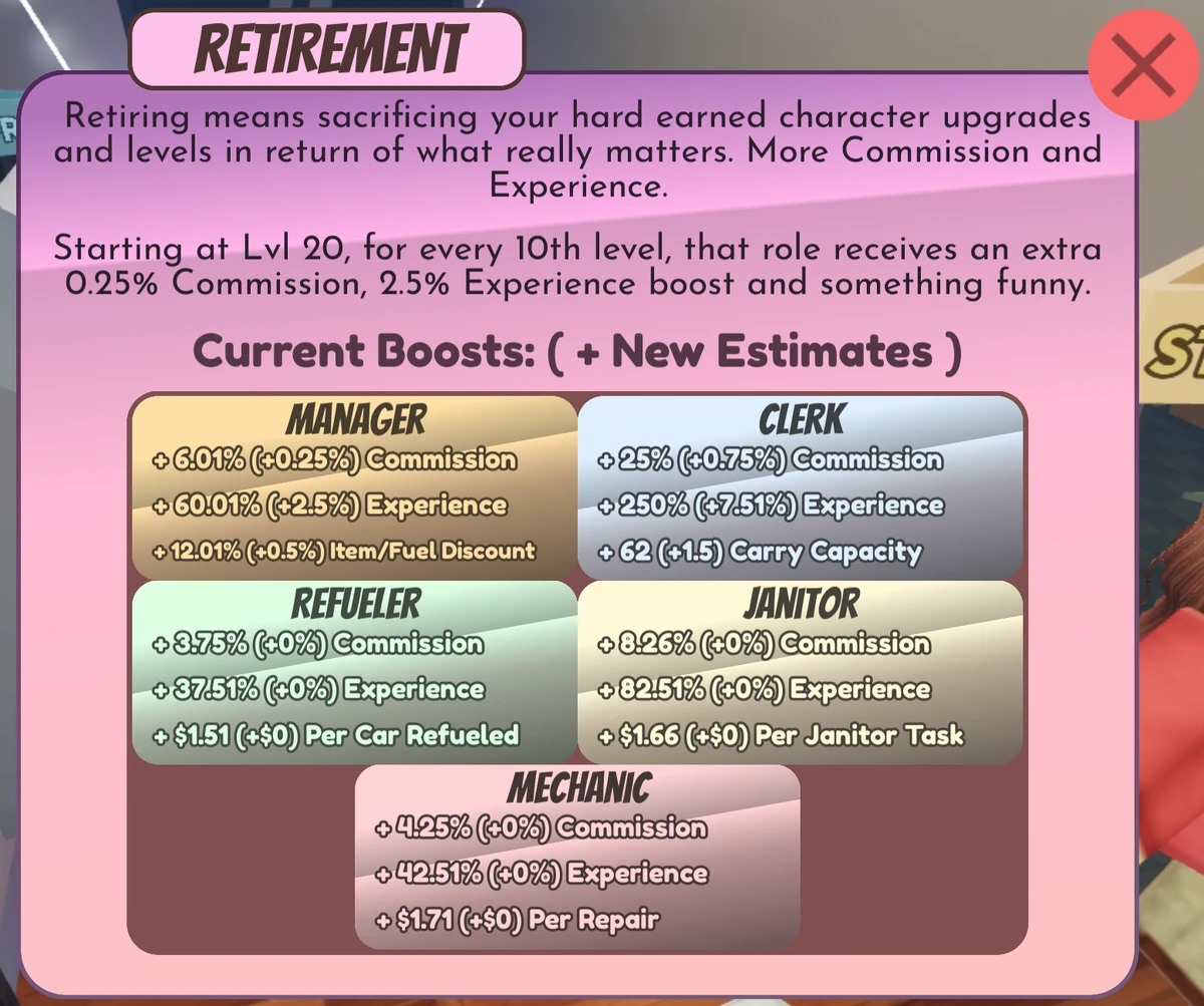 Retire | Zach's Service Station Wiki | Fandom