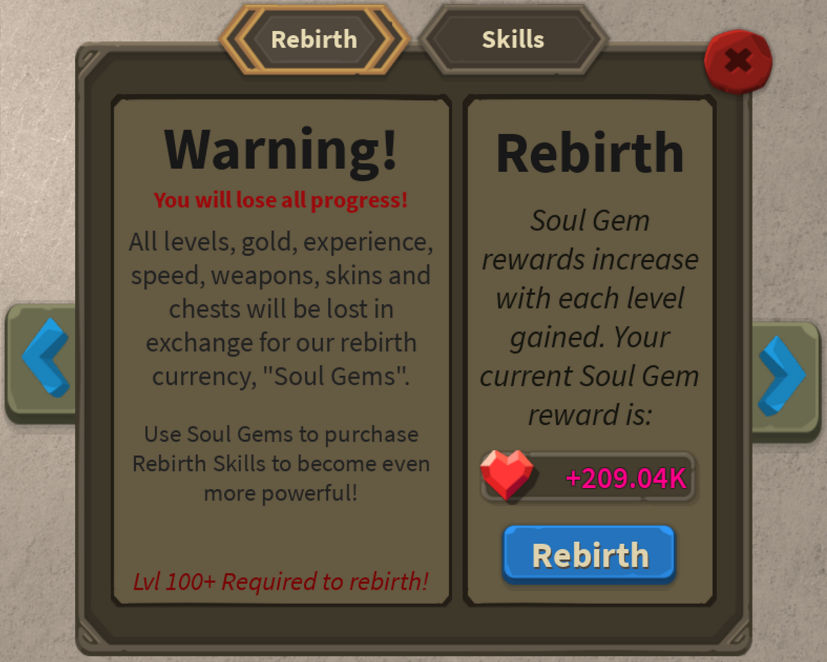 Rebirthing | ROBLOX Giant Simulator Wiki | Fandom