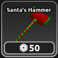 Santa's Hammer (Cosmetic) | Roblox Granny ( Promidius ) Wiki | Fandom