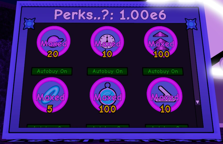 Perks..? | Roblox Grass Cutting Incremental Wiki | Fandom