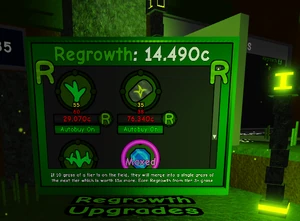 Regrowth Upgrades | Roblox Grass Cutting Incremental Wiki | Fandom