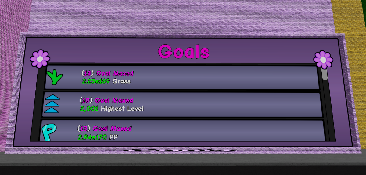 Goals Roblox Grass Cutting Incremental Wiki Fandom