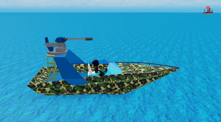 Turret Boat | Roblox Harbor Havoc Wiki | Fandom