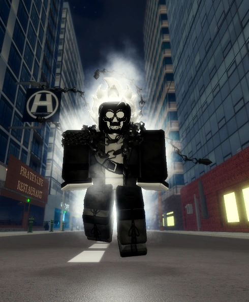 Phantom Rider, The Damned Biker | Roblox Helix Ascent Wiki | Fandom